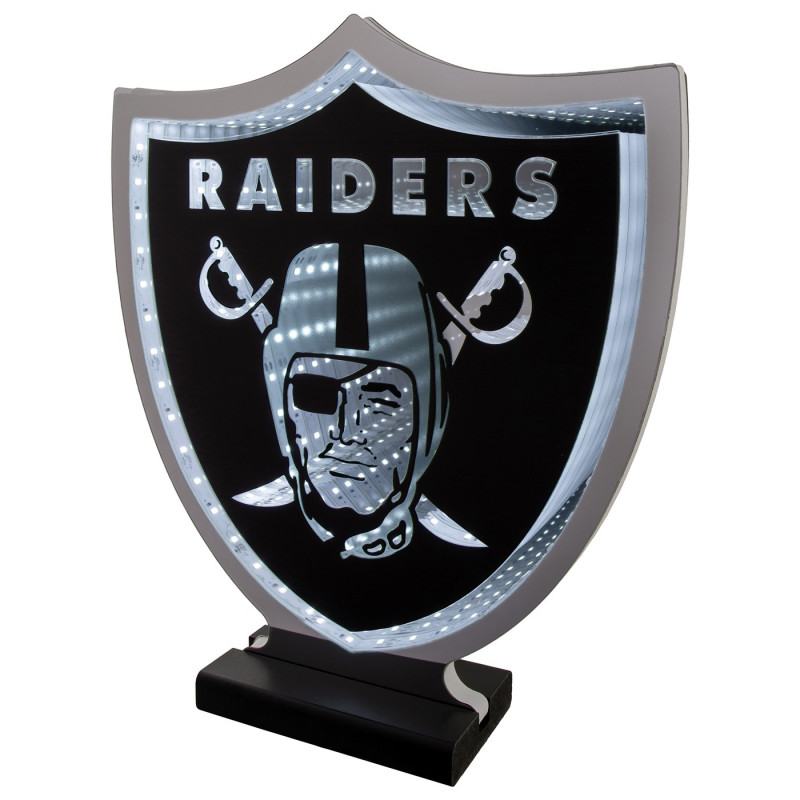 RAIDERS LED INFINITY LOGO LIGHT