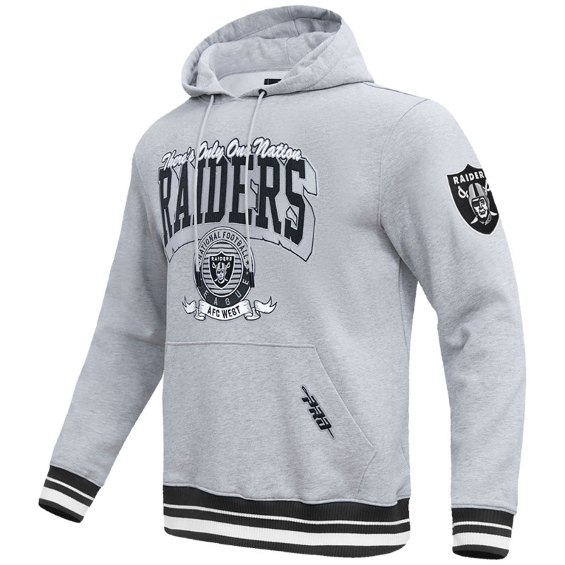 PRO STANDARD RAIDERS TEAM BADGE HOODIE