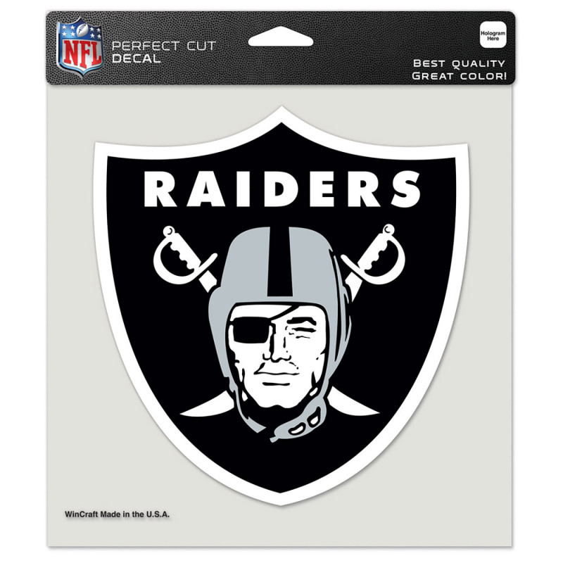 LAS VEGAS RAIDERS PERFECT CUT COLOR DECAL 8X8