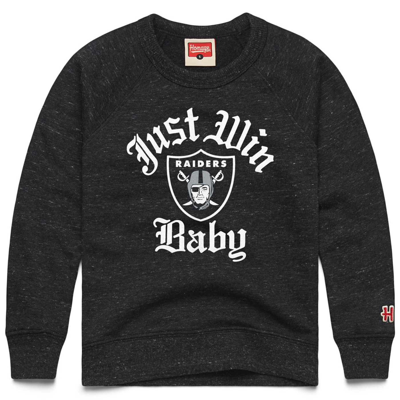 HOMAGE JUST WIN BABY YOUTH CREWNECK SWEATSHIRT