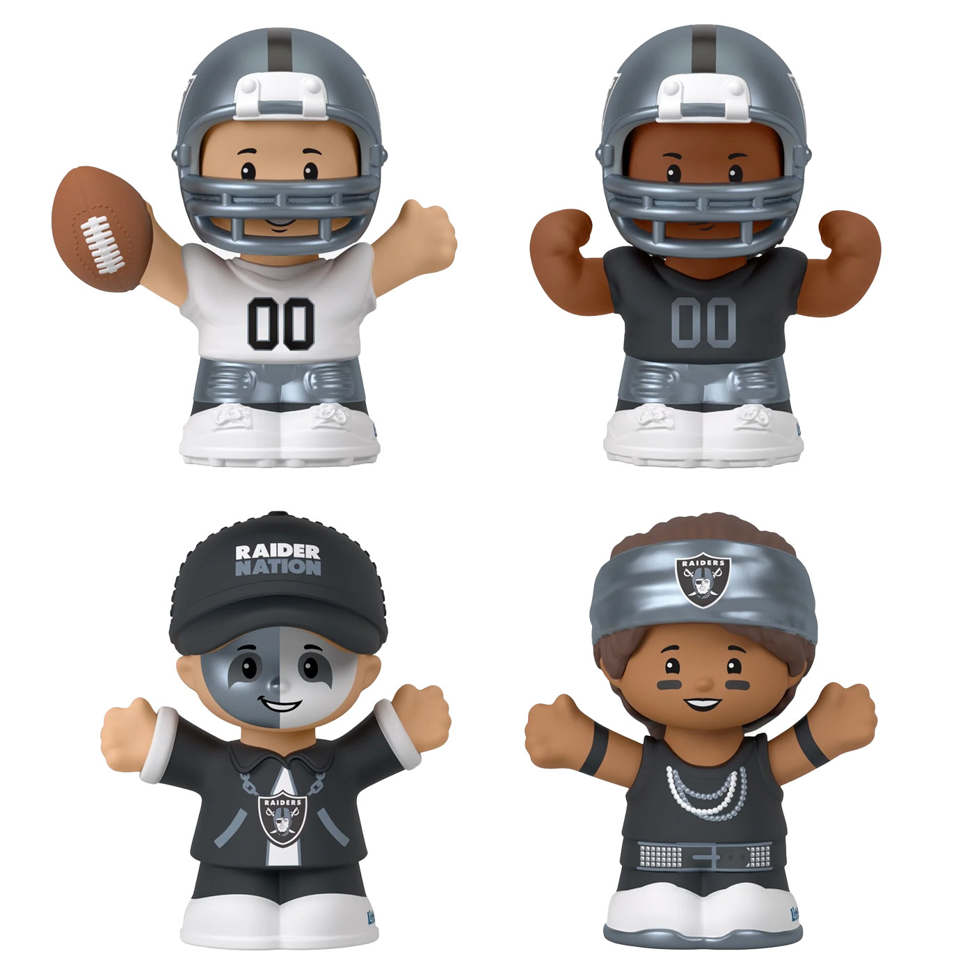RAIDERS LITTLE PEOPLE COLLECTOR SET