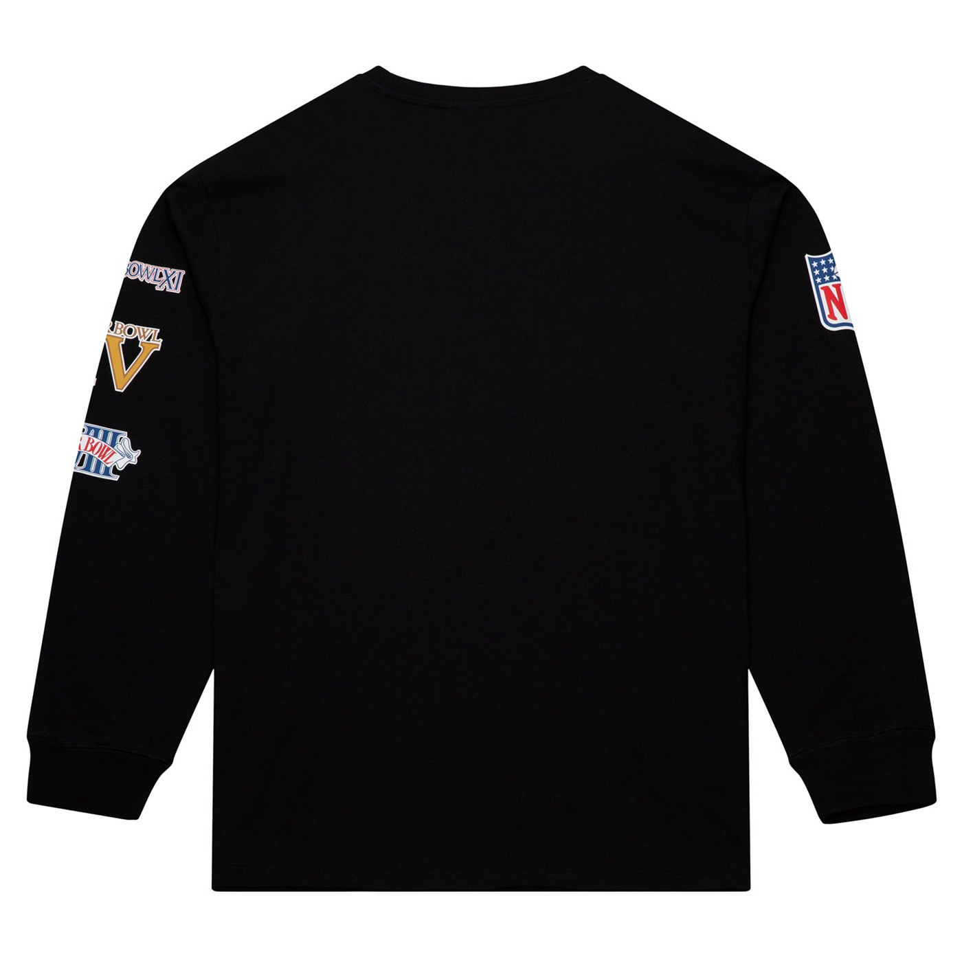MITCHELL & NESS RAIDERS TRAINING CAMP VINTAGE LOGO LONG SLEEVE TEE